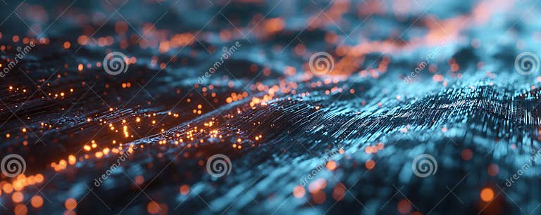 Glowing Abstract Technology Background - Techno Matrix Stock ...