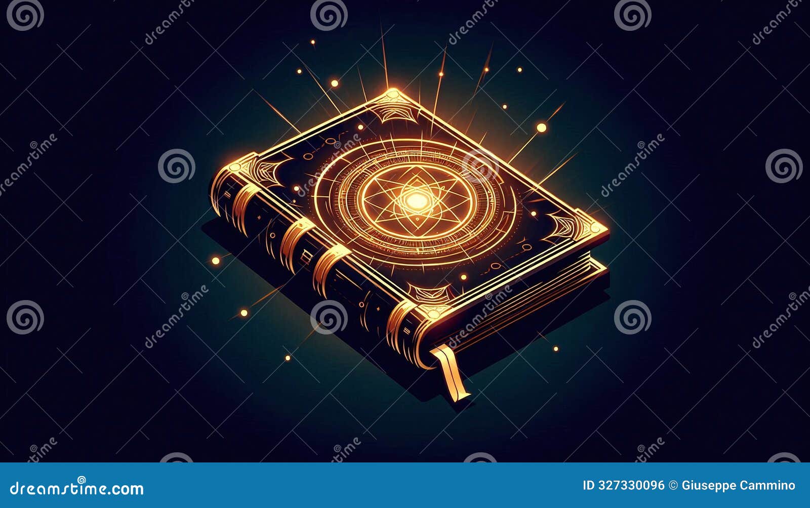 Ancient Spell Scroll, Old Papyrus Sheet With Handwritten Text And ...