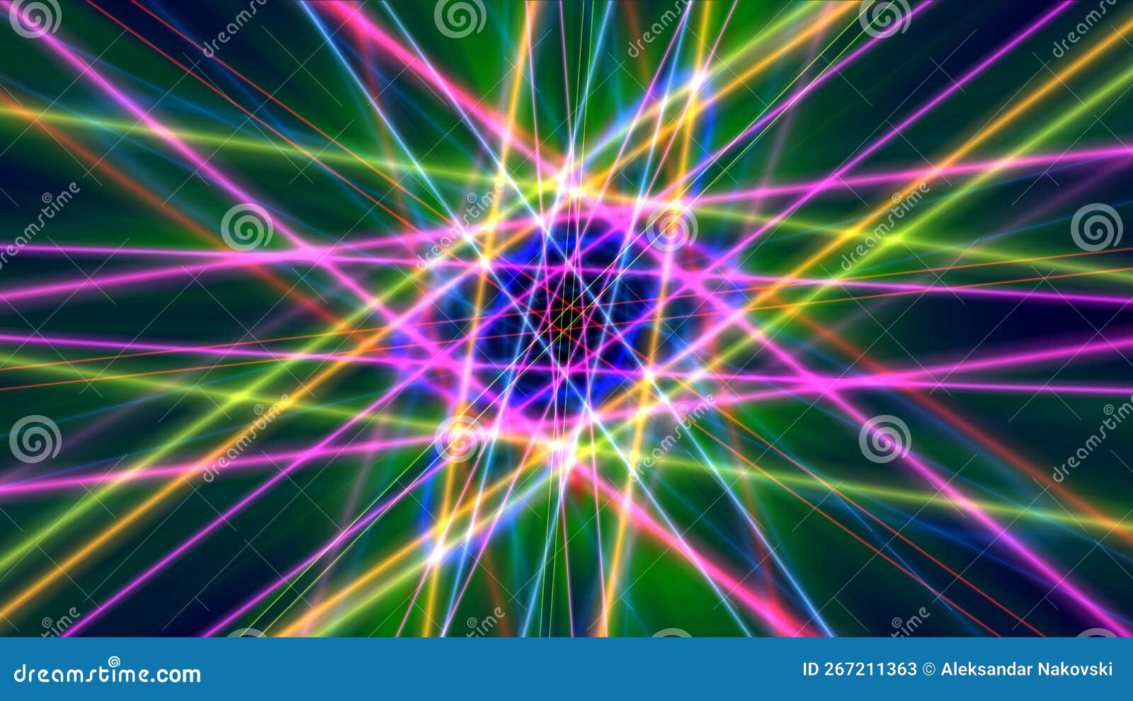 Structure Of Laser Titanium Under A Microscope. Stock Photo ...