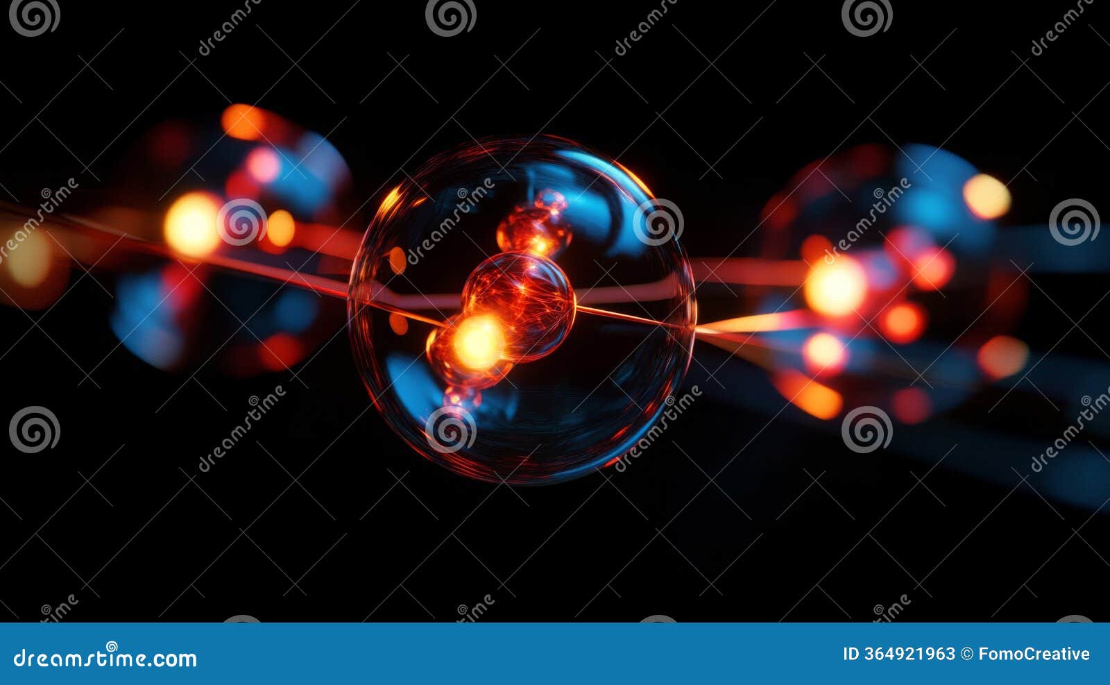 Glowing Atomic Transformation Isotopes From Uranium Fission Process ...