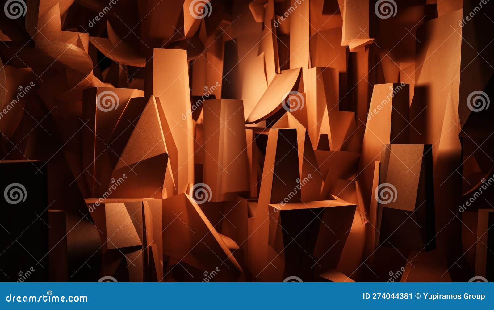 A Glowing Backdrop of Vibrant Colors Shines Bright Generated by AI ...