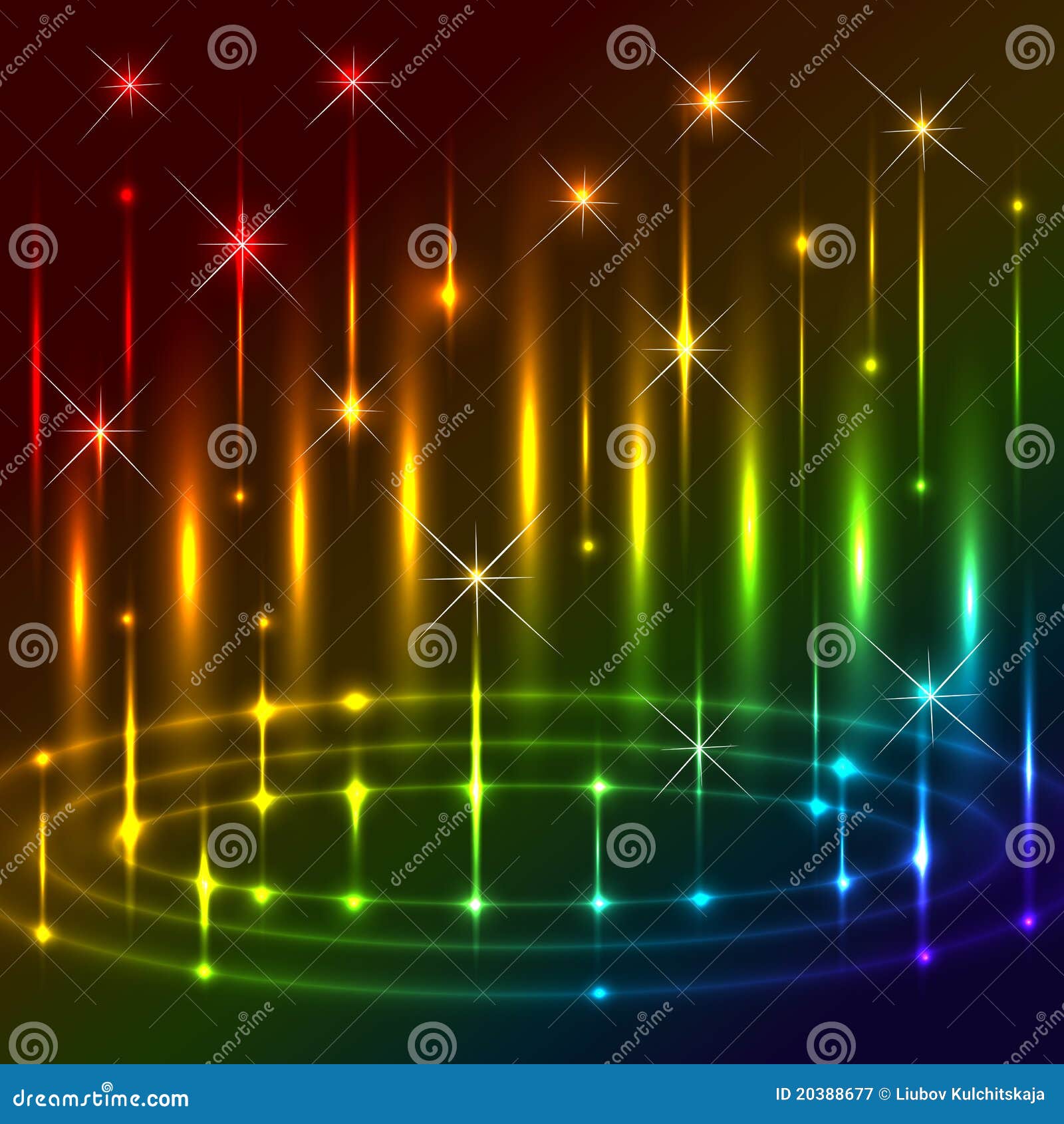 Glowing background. stock vector. Illustration of graphic - 20388677