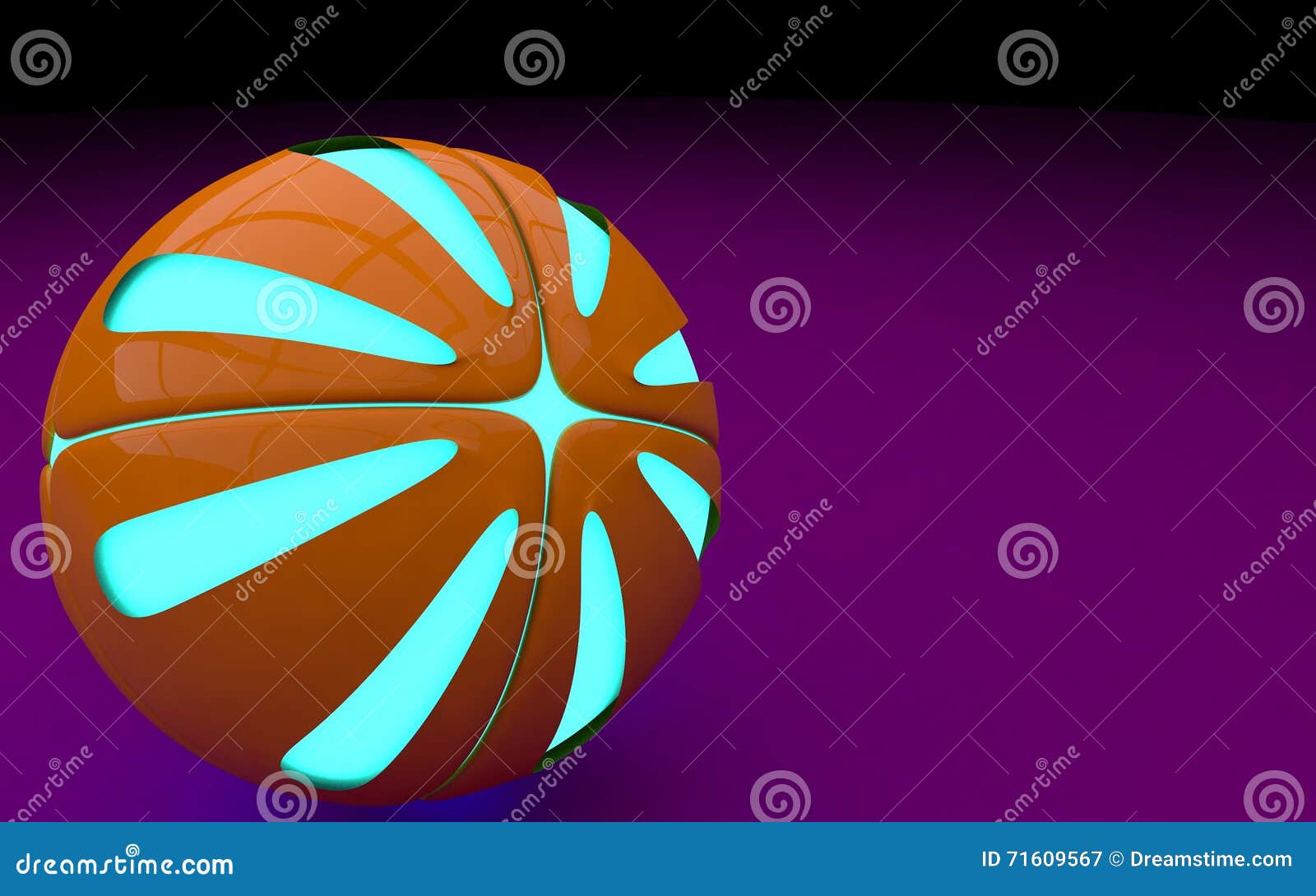 Glowing balls stock illustration. Illustration of purple - 71609567