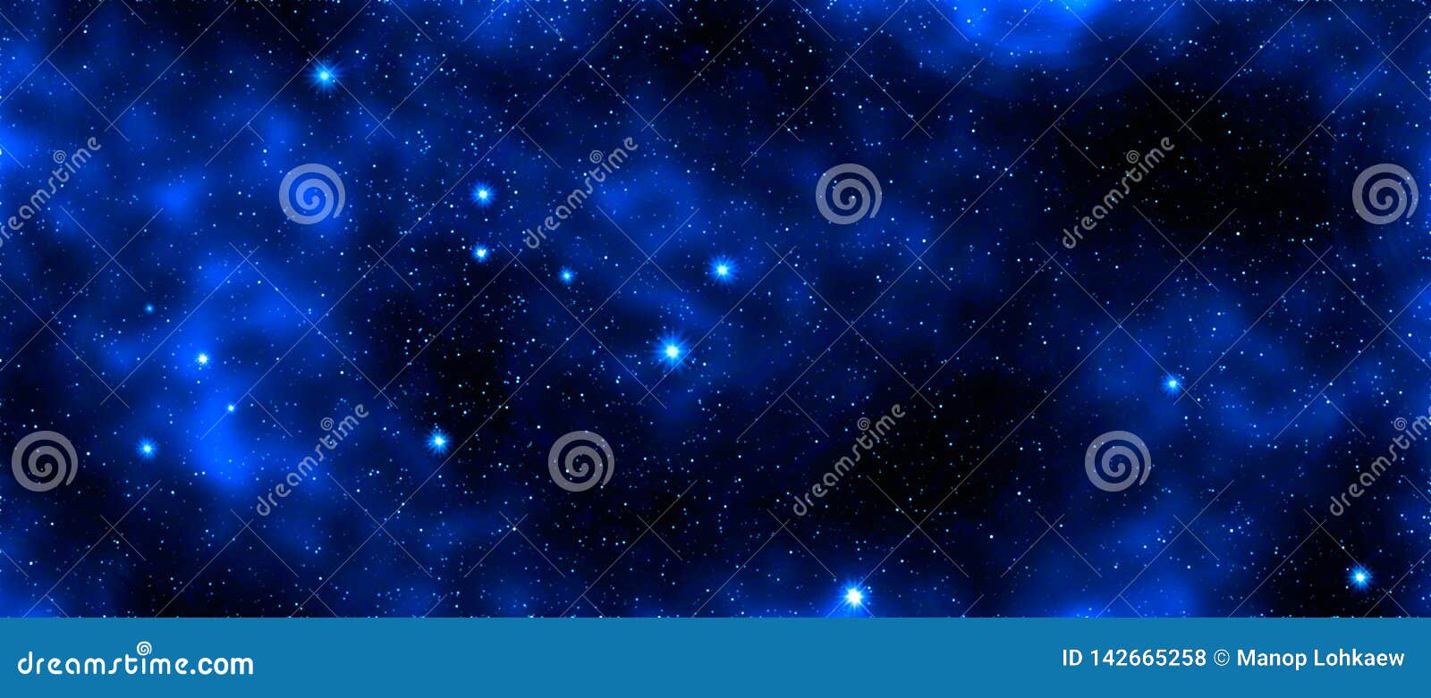 Galaxy Blue / Color Palette Ready For Textile. Hue, Tints, Tones And ...