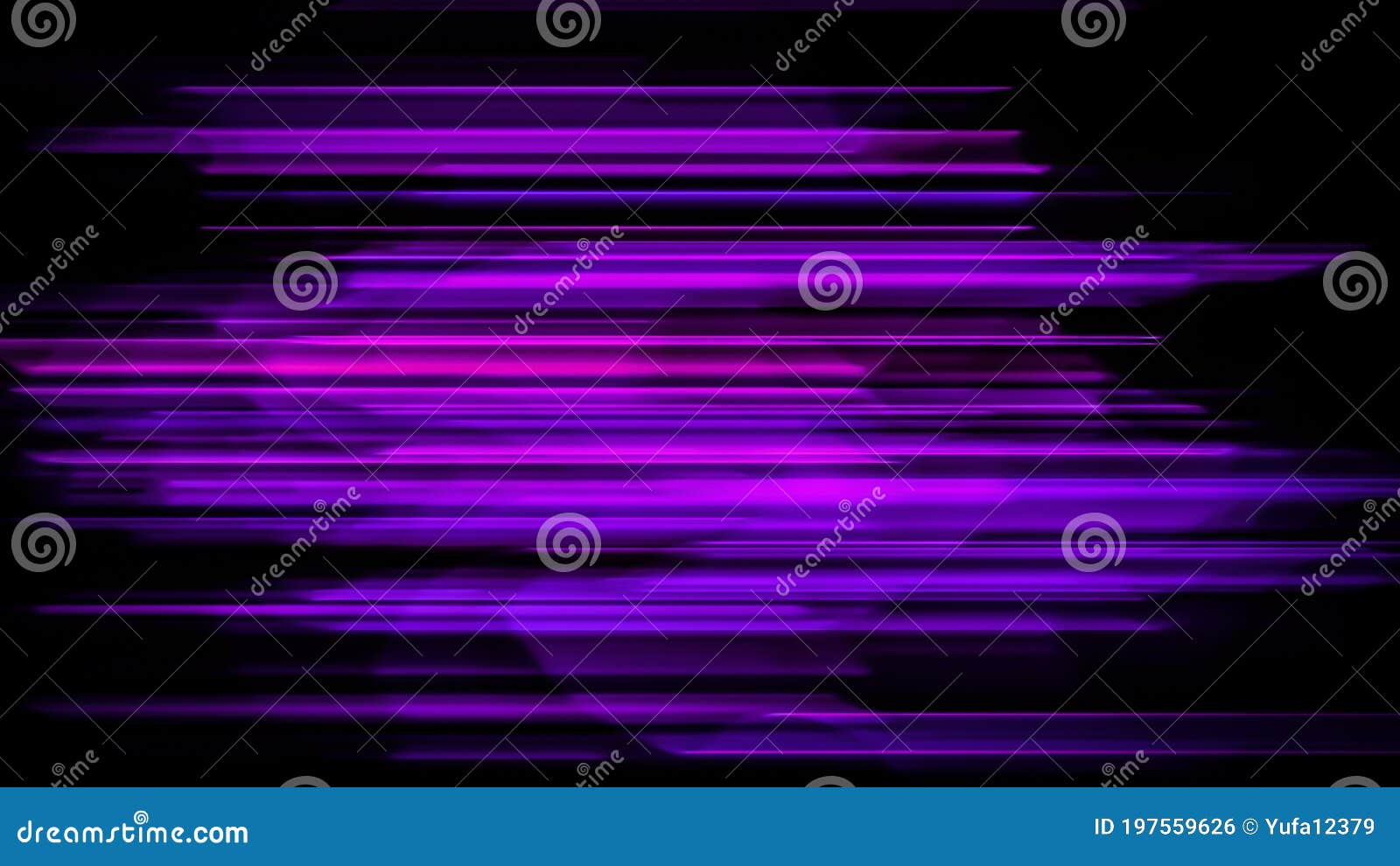 Glowing Blurred Light Stripes in Motion Over on Abstract Background ...