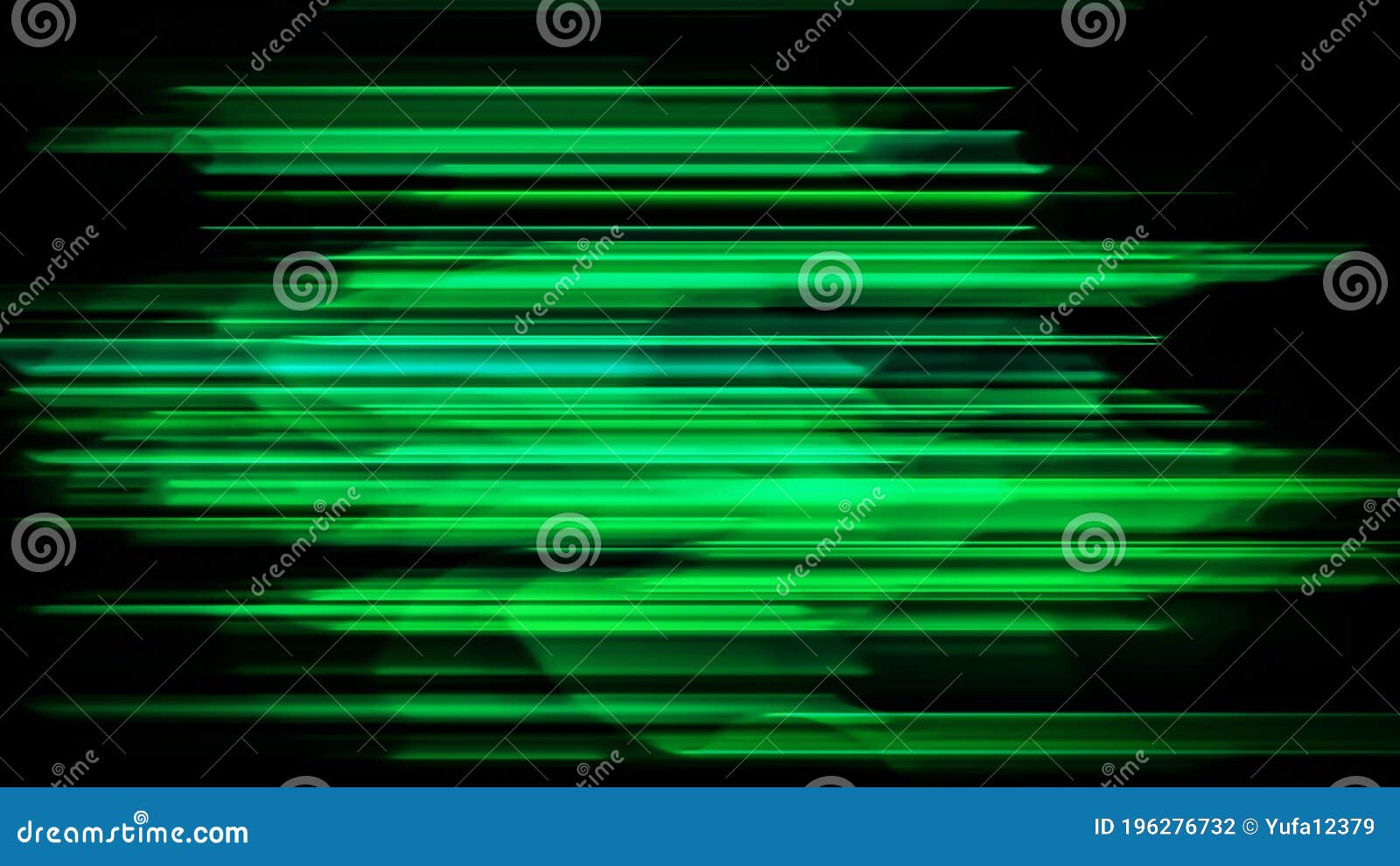 Glowing Blurred Light Stripes in Motion Over on Abstract Background ...