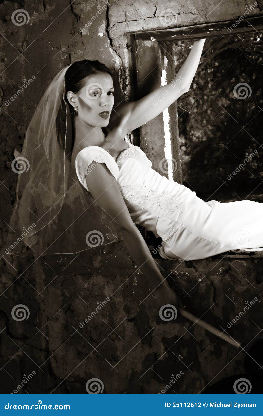 Glowing Bride stock photo. Image of female, glowing, modern - 25112612