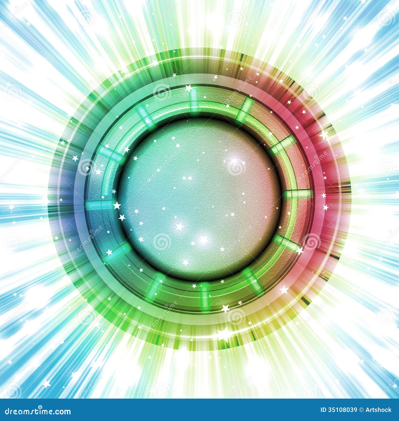 Glowing button background stock illustration. Illustration of button ...