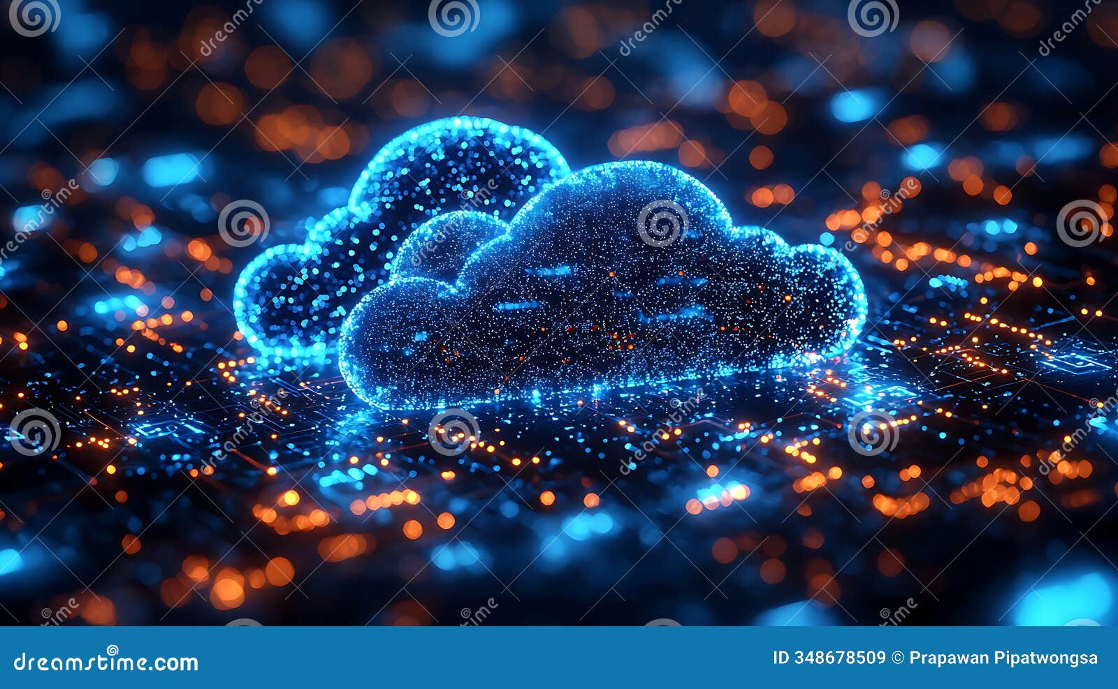 Glowing Cloud Systems Represent Secure Data Storage and Advanced ...