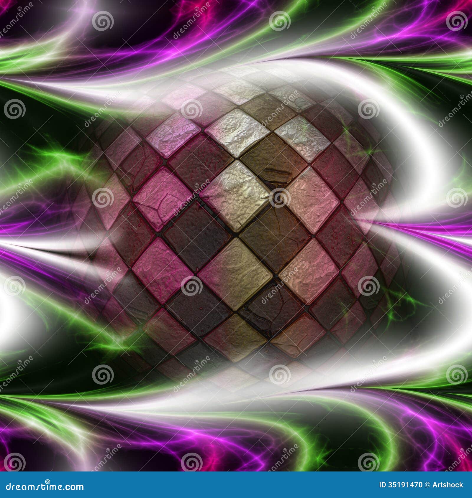 3d Checkered Ball: Black And White Imagery Inspired By Carsten Holler ...