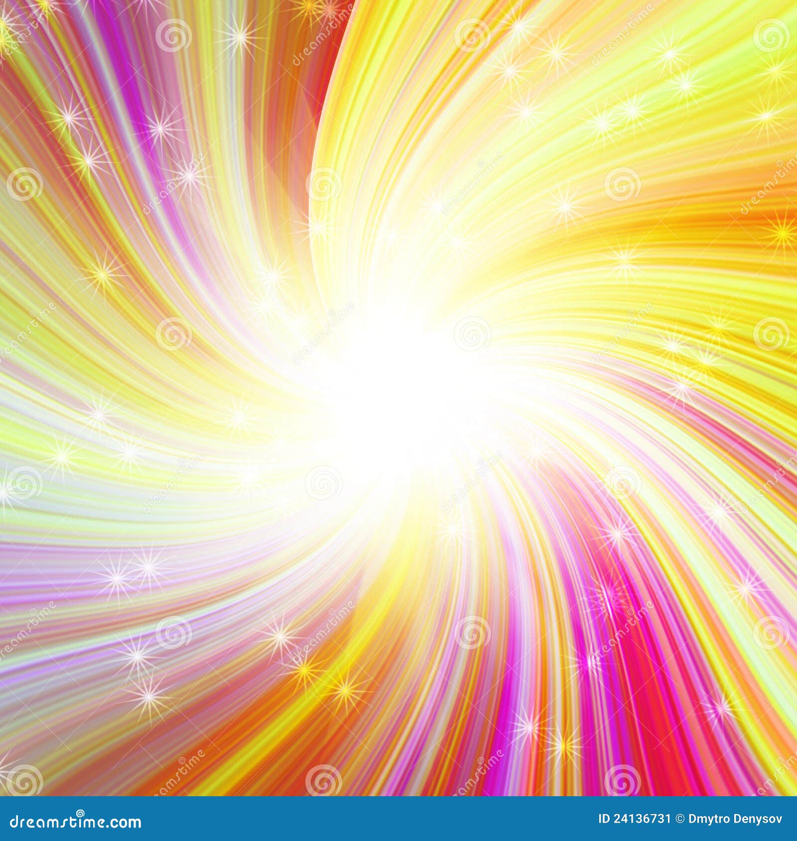 Glowing Colorful Magic Burst Stock Illustration - Illustration of ...