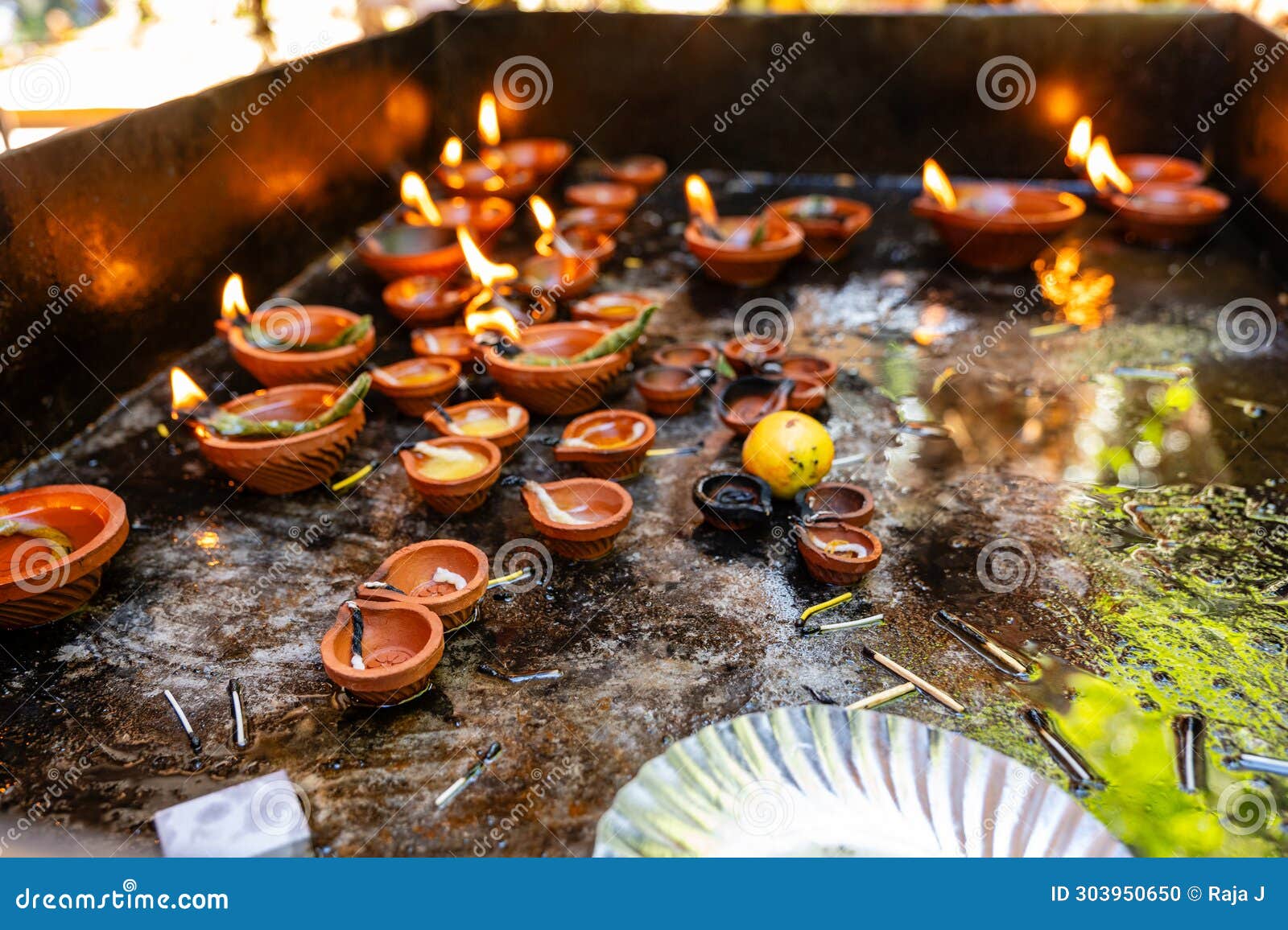 Deepam in Temple stock photo. Image of celebration, culture - 303950650