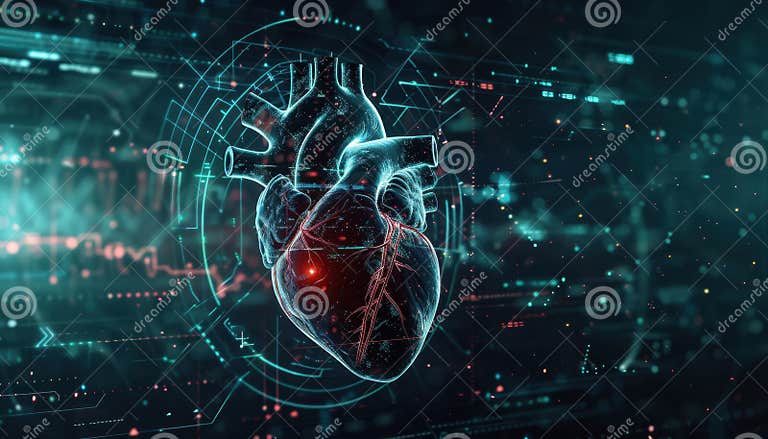 Digital Representation of a Human Heart with Data Visualization ...