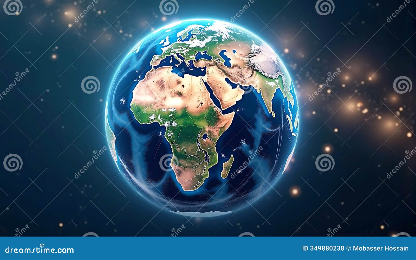 A Glowing Digital Map Showing Multiple Smart Cities Across Continents ...