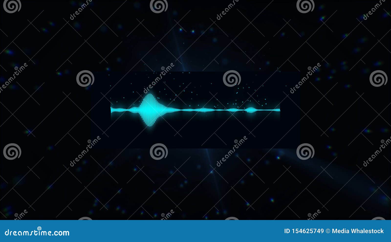 Glowing Digital Spectrum Animation Background. Animation Stock ...