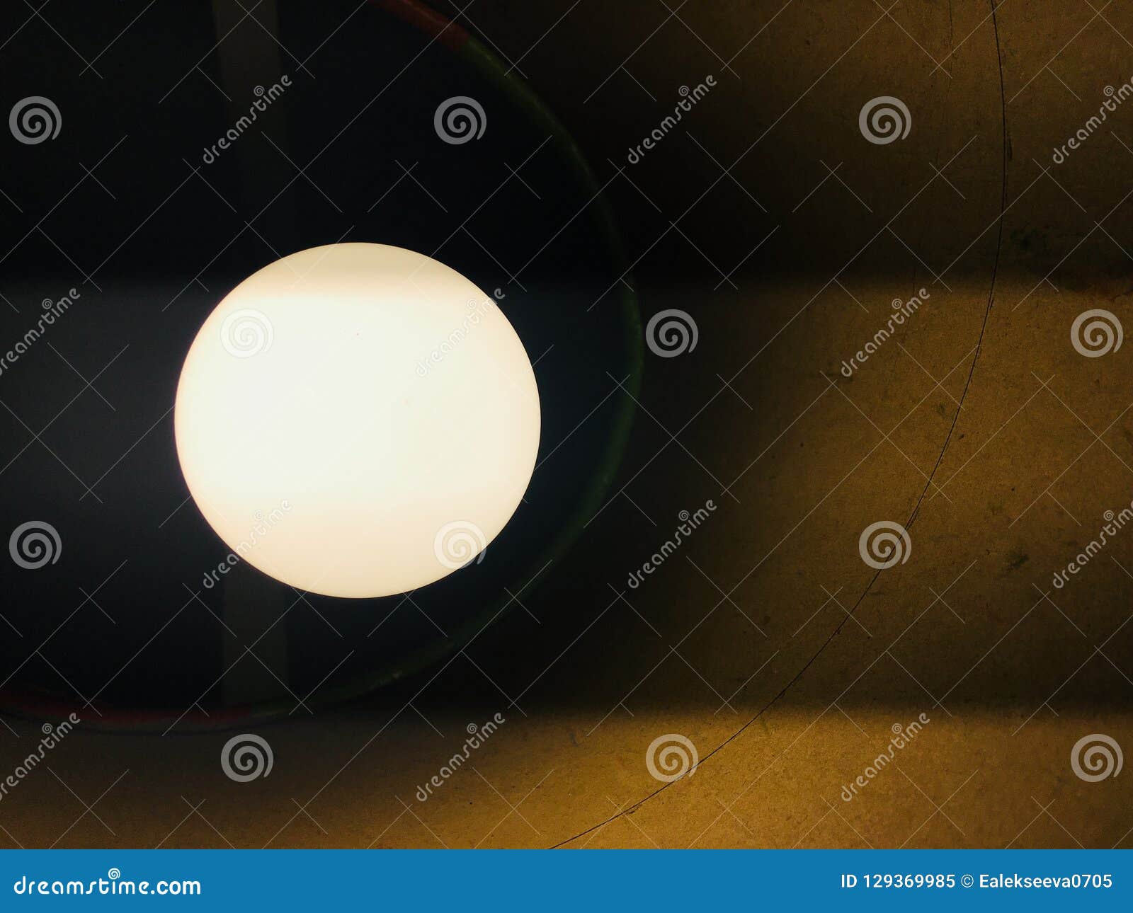Luminous disk stock image. Image of radiant, electric - 129369985