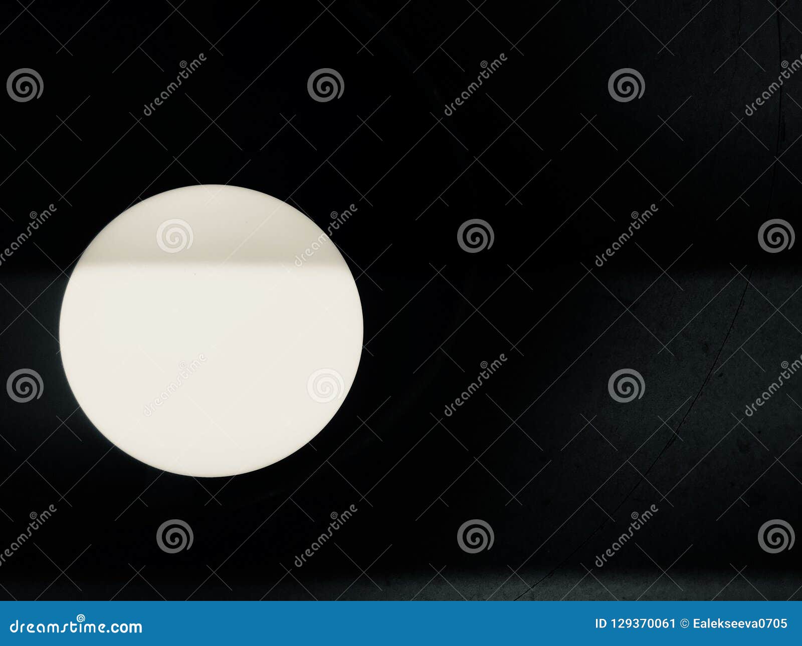 Luminous disk stock image. Image of gleaming, glow, bright - 129370061