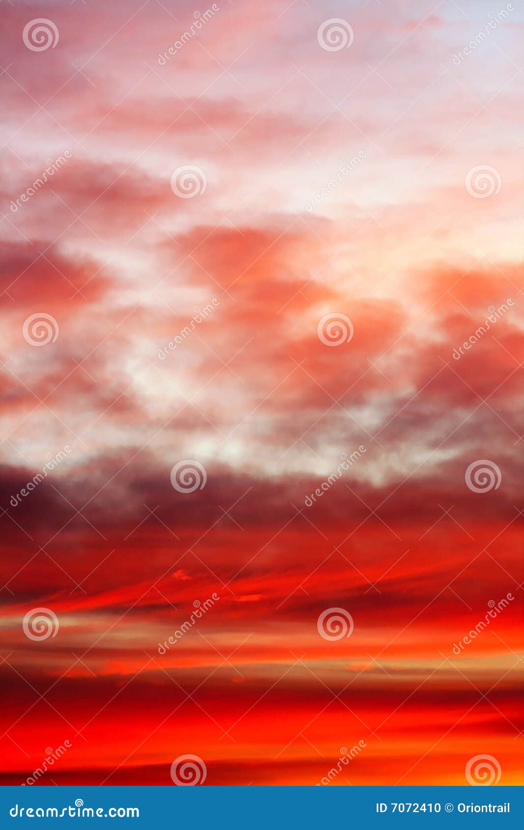 Glowing dusk sky stock photo. Image of beautiful, orange - 7072410