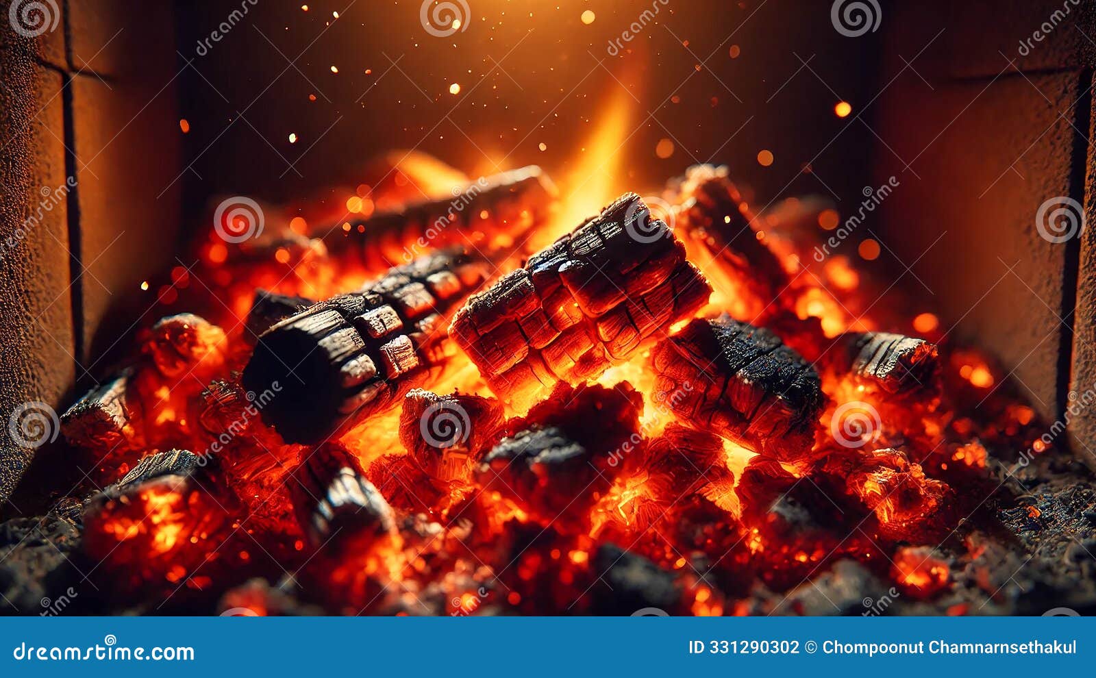 Glowing Ember Letter P On The Grey Stock Photo | CartoonDealer.com ...