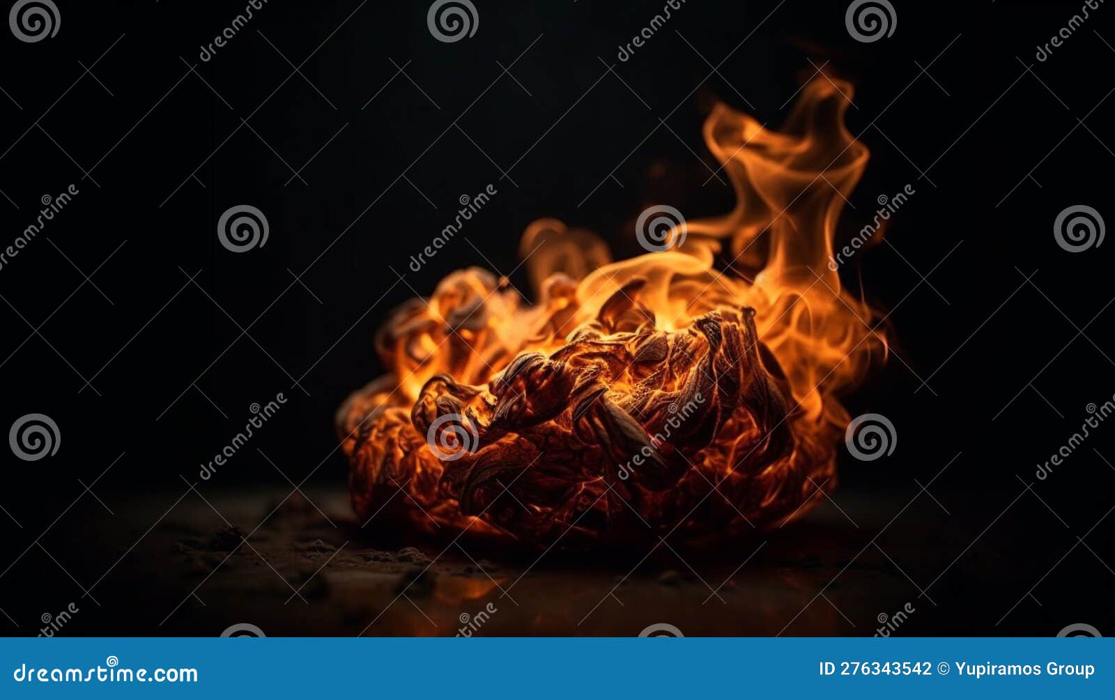 Glowing Ember Letter D On The Grey Stock Photo | CartoonDealer.com ...