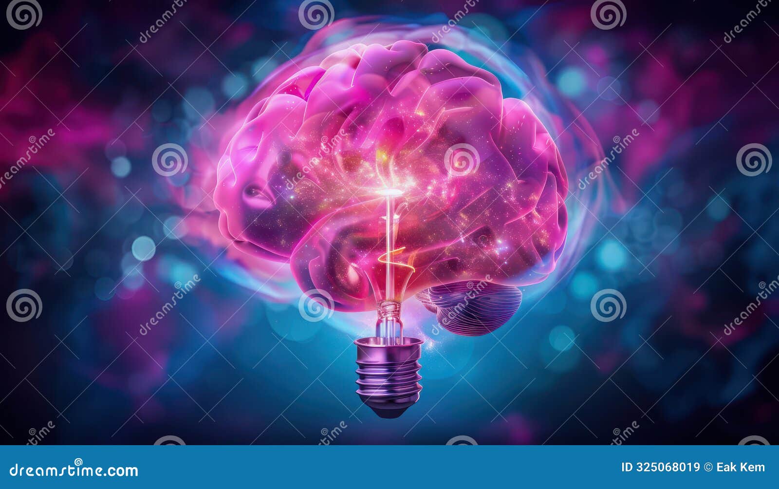 Glowing Filaments of Thought a Visual Representation of Brainstorming ...