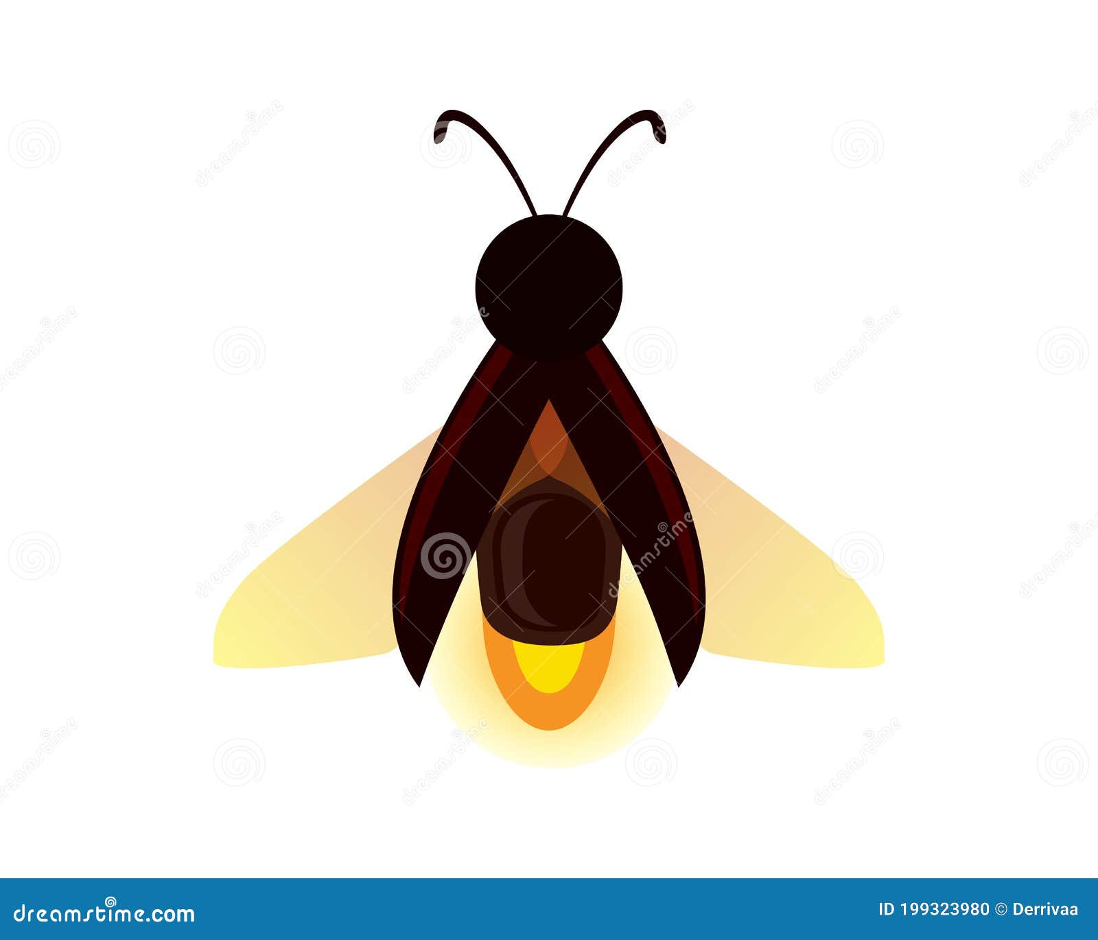 Firefly Vector Illustration | CartoonDealer.com #104144782