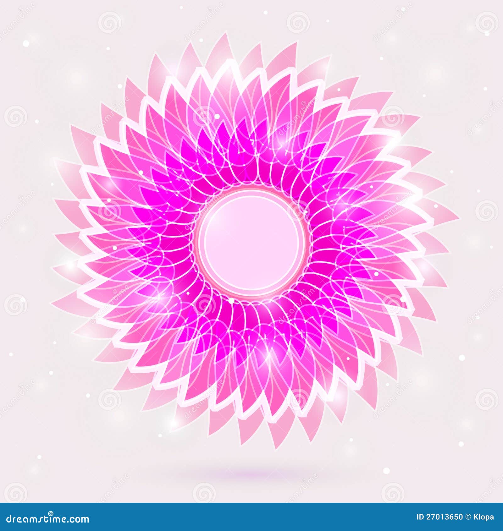 Glowing Flower Background Card Stock Vector - Illustration of event ...