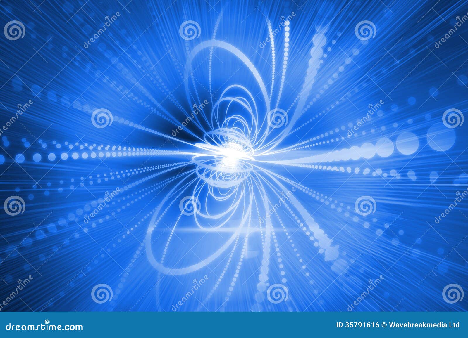 Glowing Futuristic Background Stock Illustration - Illustration of glow ...