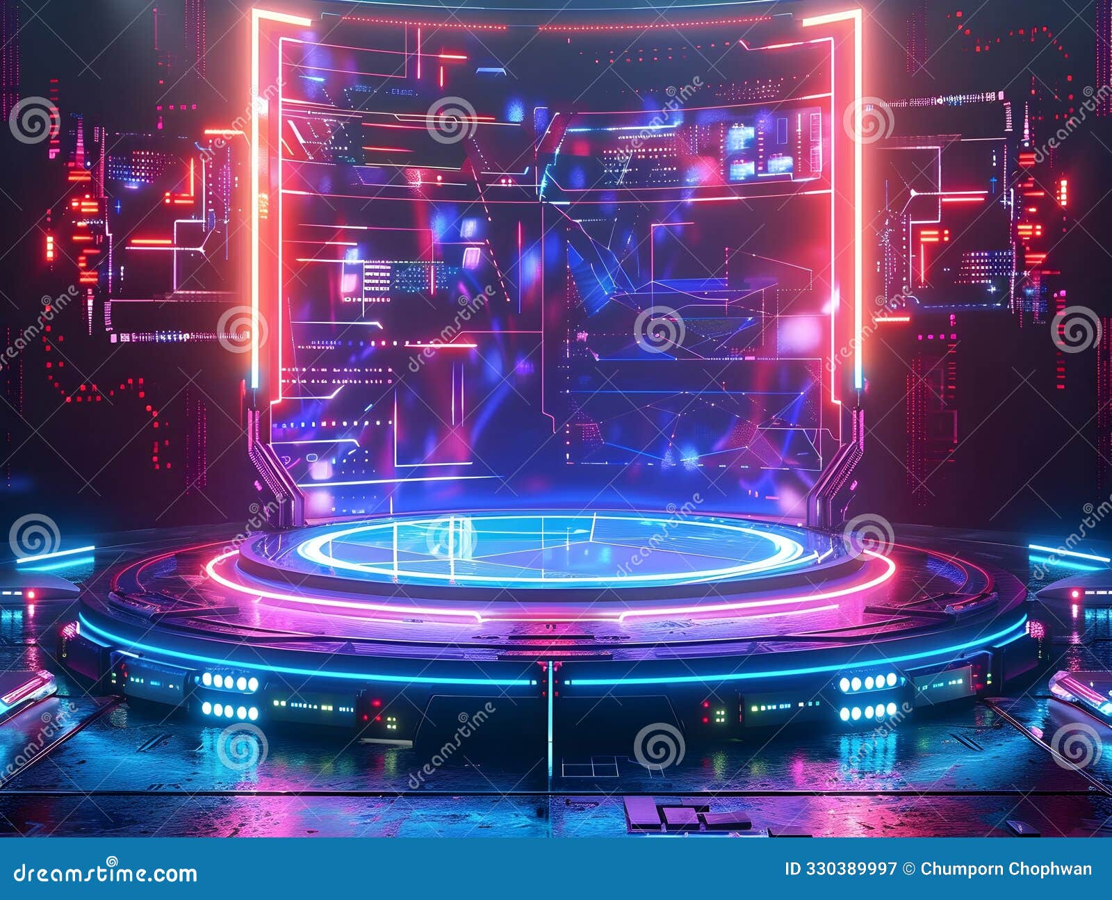 Pulsing, Incandescent Flames Coalesce Into A Mesmerizing Heart. Stock ...