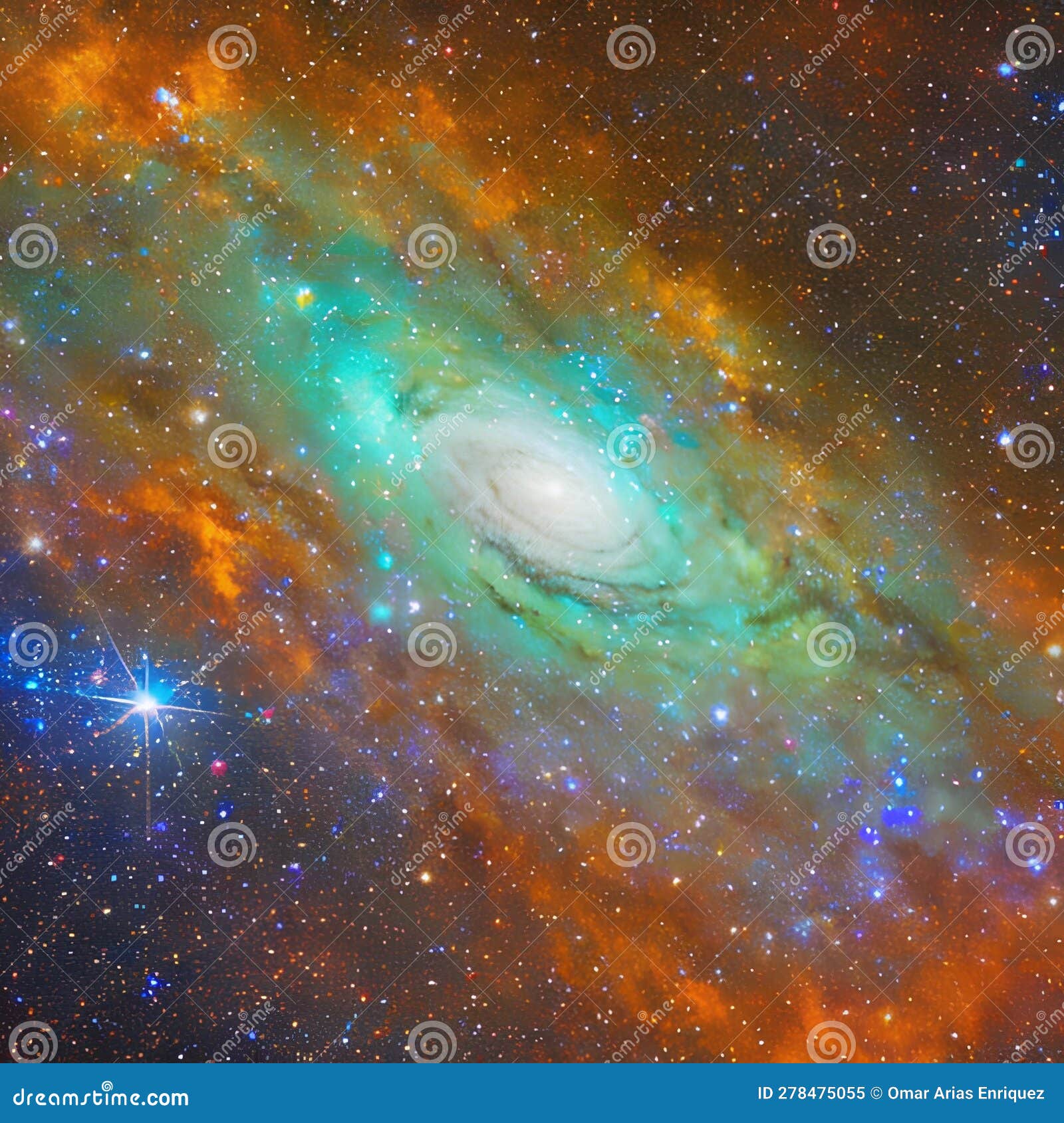 421 Glowing Galaxy: a Mesmerizing and Cosmic Background Featuring a ...