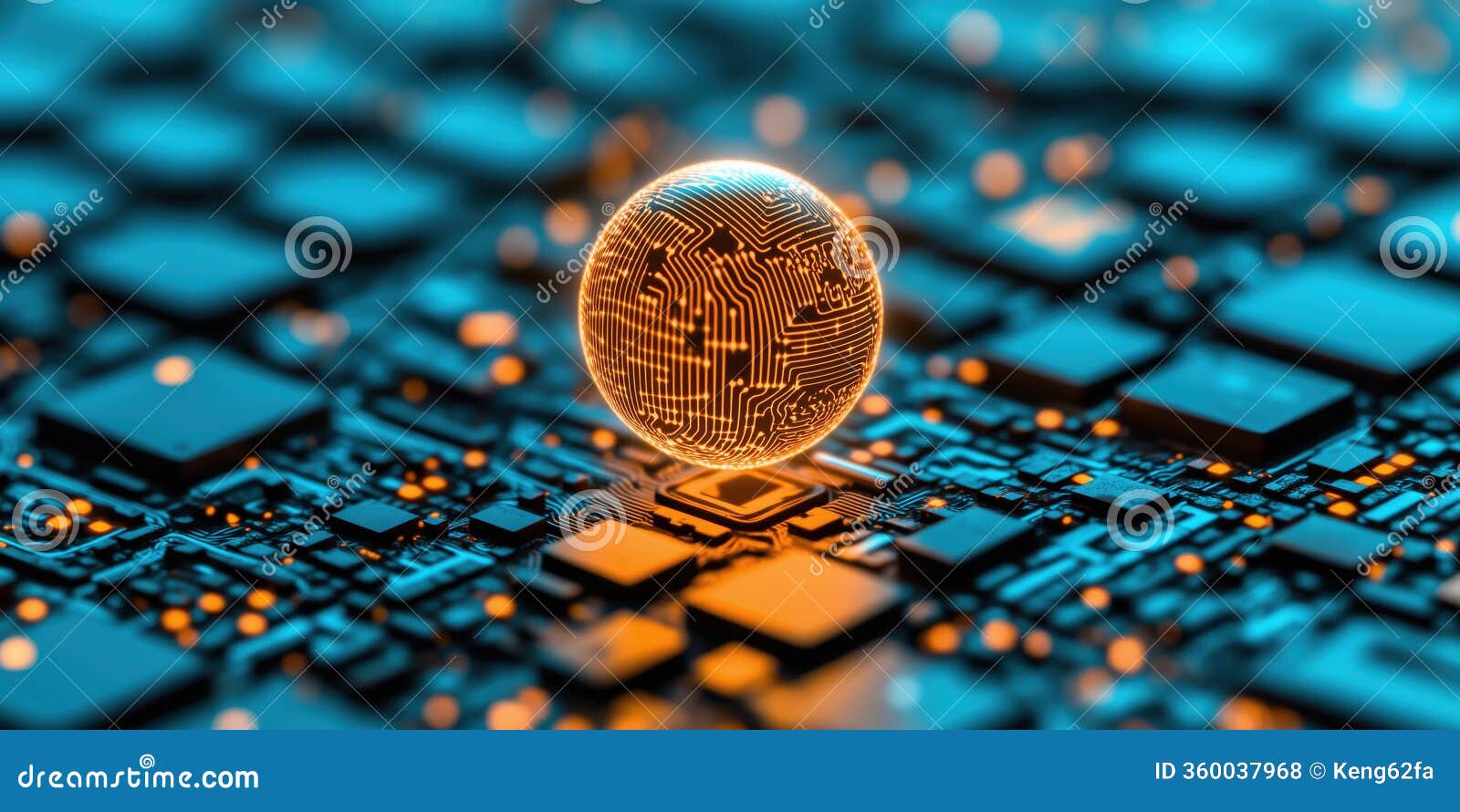 Glowing Globe And @ Signs Stock Image | CartoonDealer.com #9196093