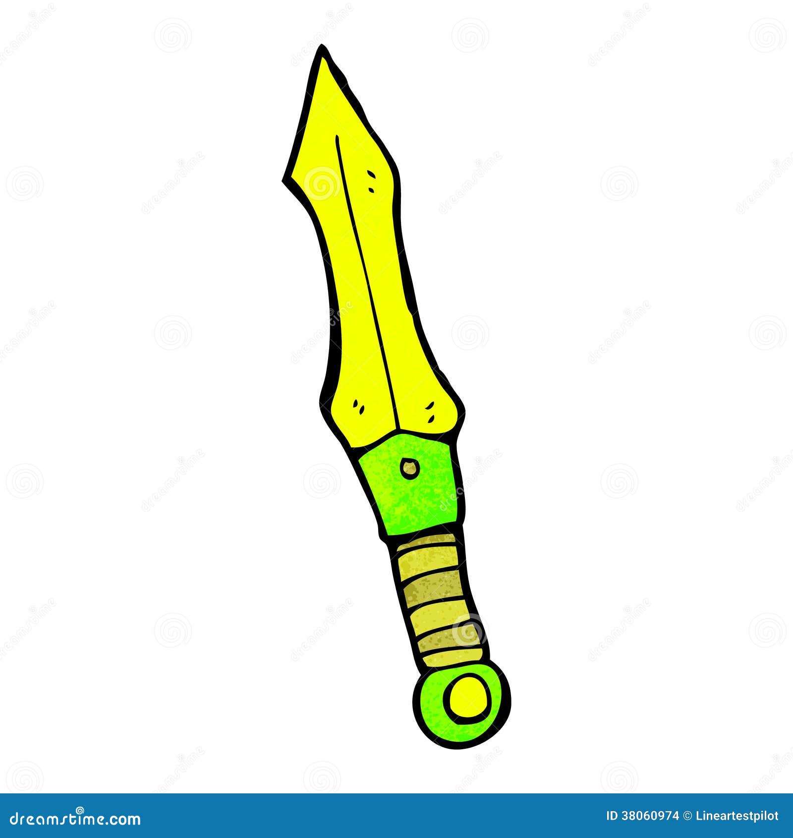 Glowing Green Sword Cartoon Stock Vector - Illustration of doodle ...