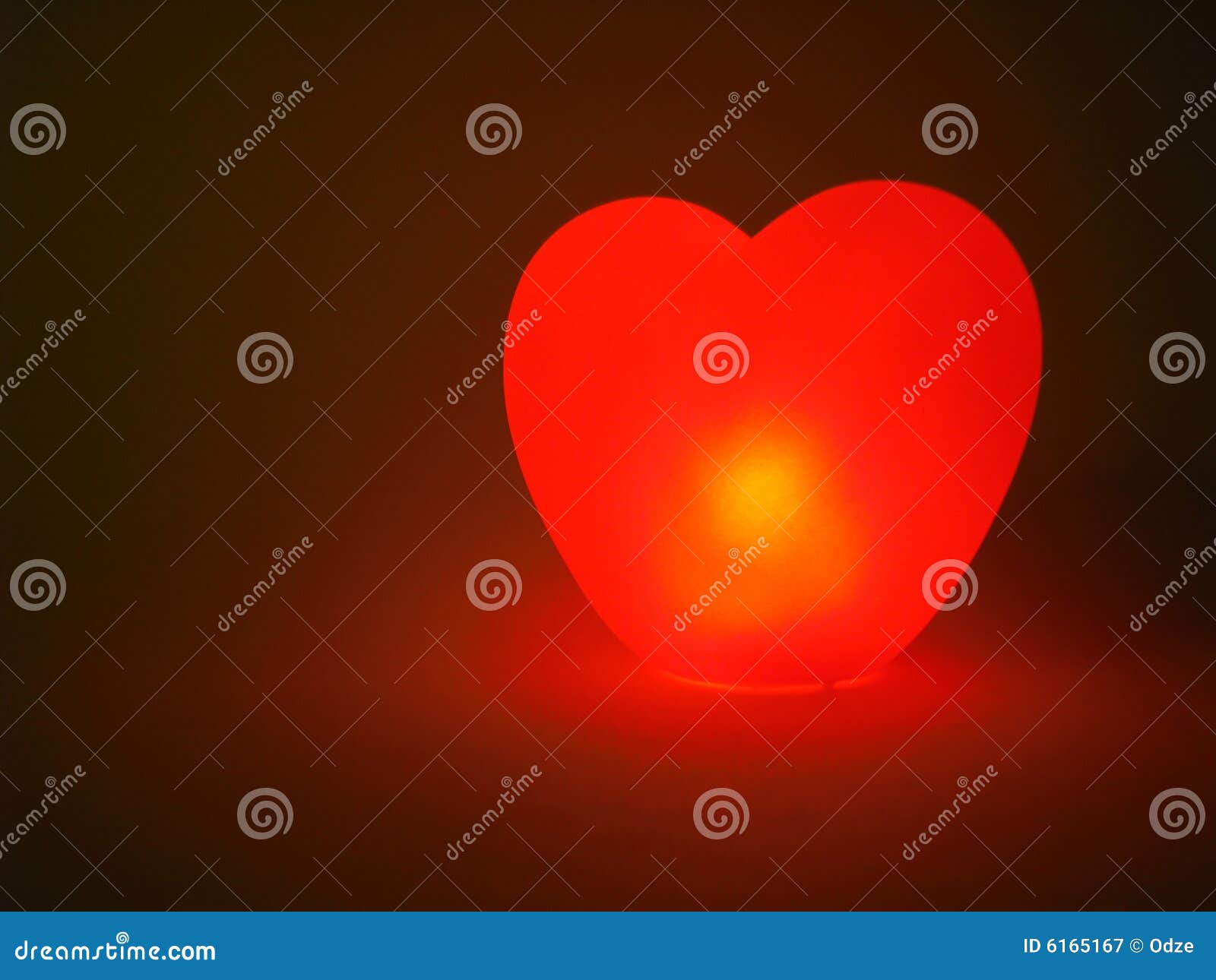 Glowing Heart Encased In Intricate Metallic Structure Royalty-Free ...