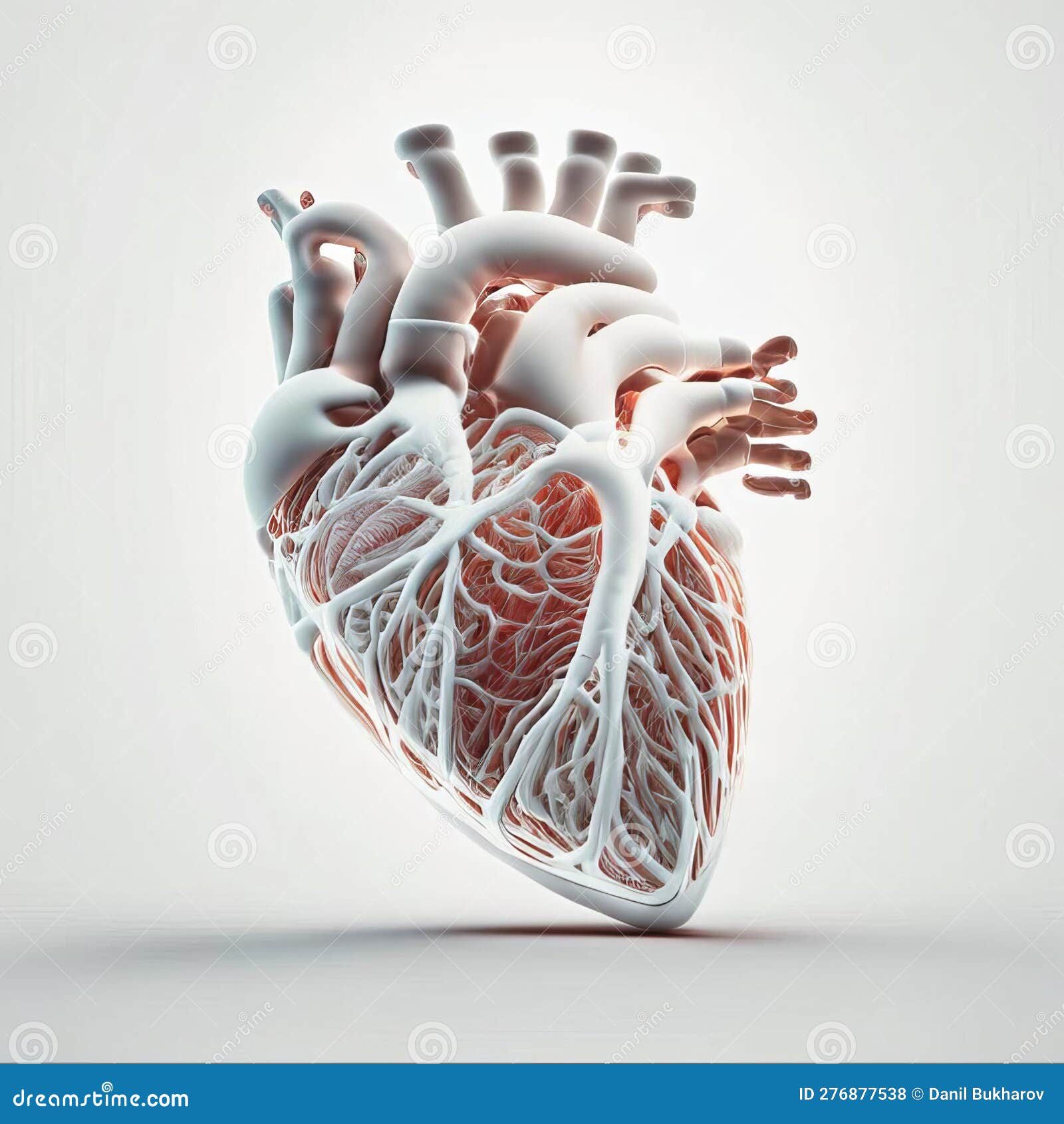 Glowing human hart stock illustration. Illustration of symmetry - 276877538