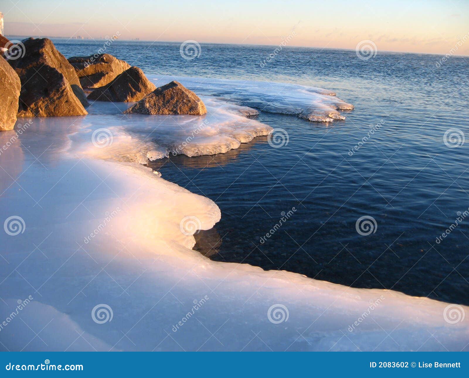 Glowing Ice stock photo. Image of cold, landscape, outdoors - 2083602