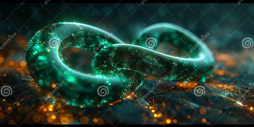 Glowing Infinity Loop Symbolizing Endless Possibilities and ...