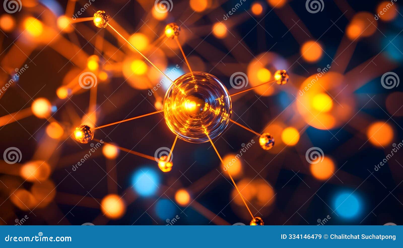 Glowing Isotopes From Nuclear Fission Transformation In Abstract ...