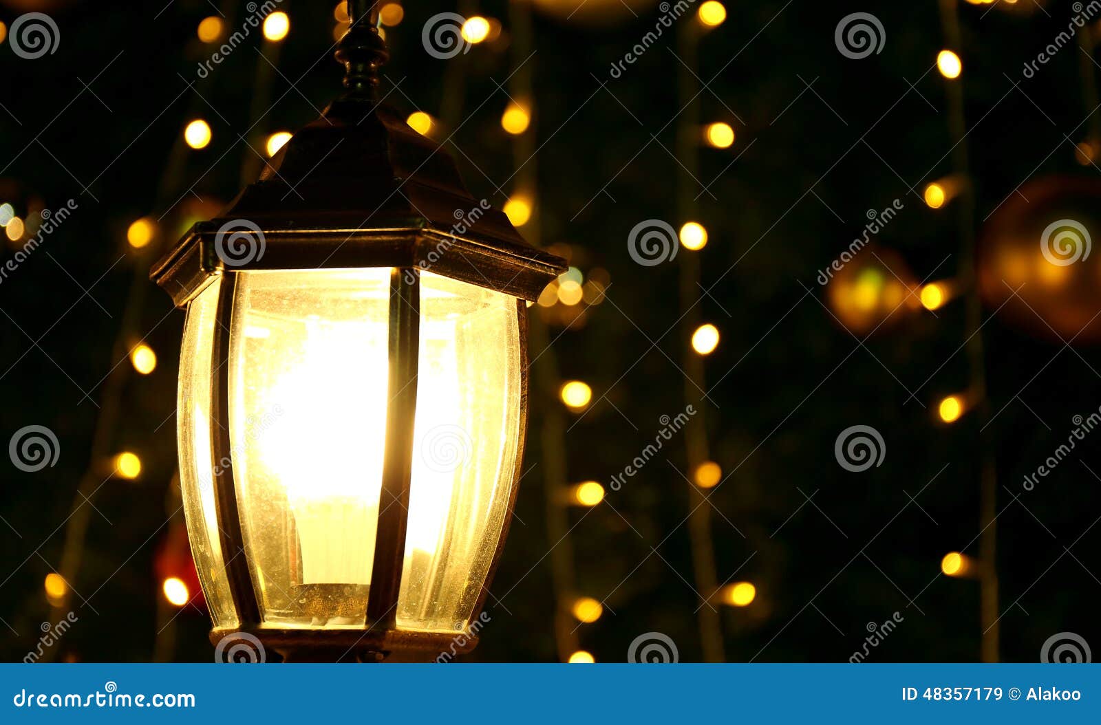 Christmas Tree Lights Background Light Lighting Stock Image - Image of ...