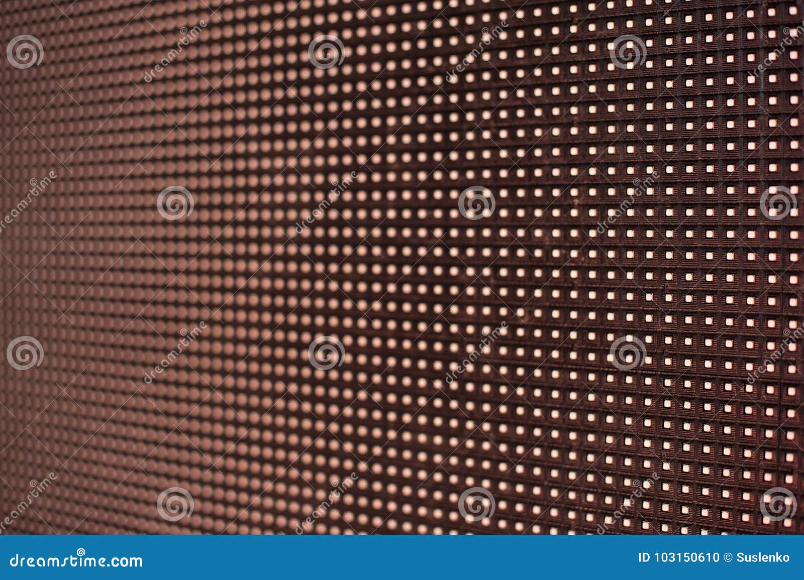 Glowing Led Panel. Abstract Red Background. Stock Photo - Image of ...
