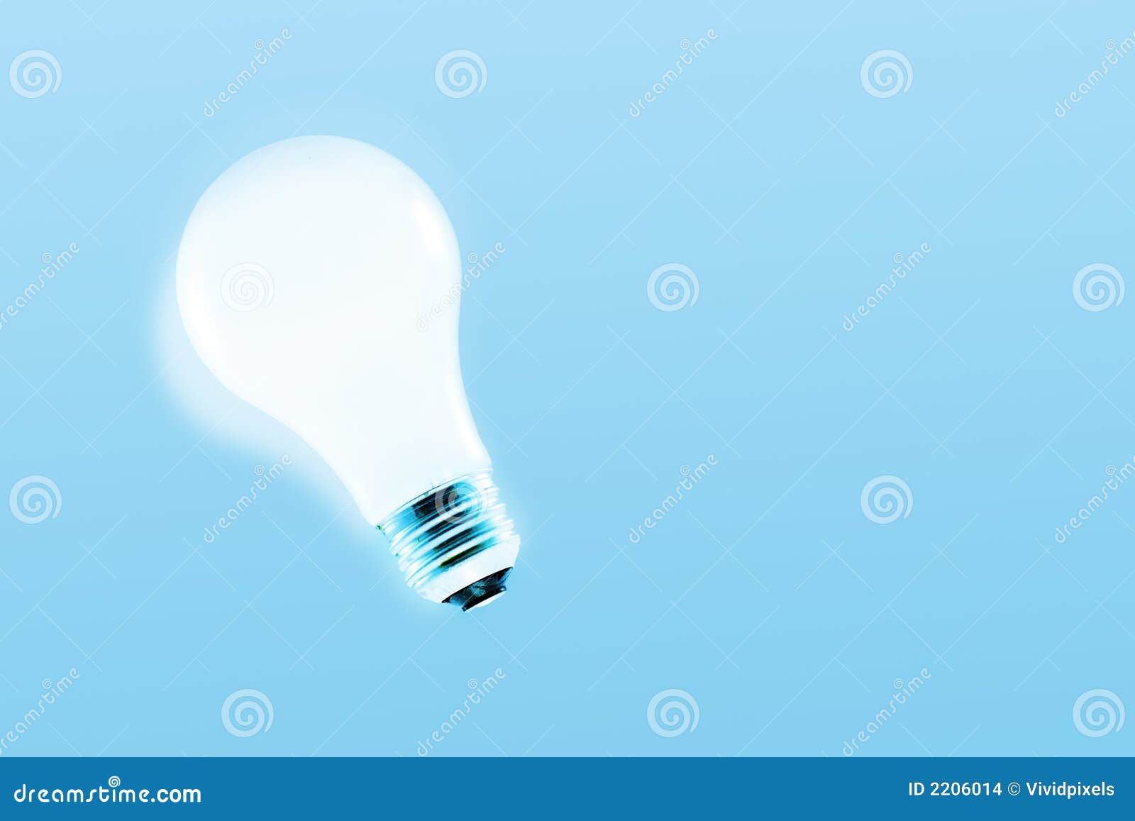 Glowing light bulb stock photo. Image of design, fabricate - 2206014