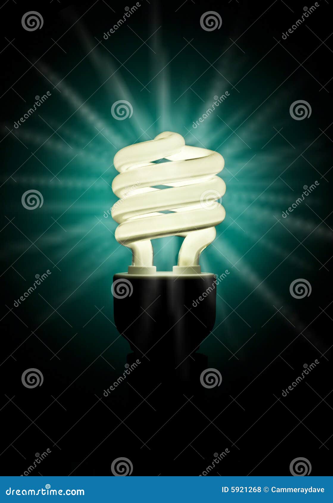 Glowing Light Bulb stock photo. Image of energy, electric - 5921268