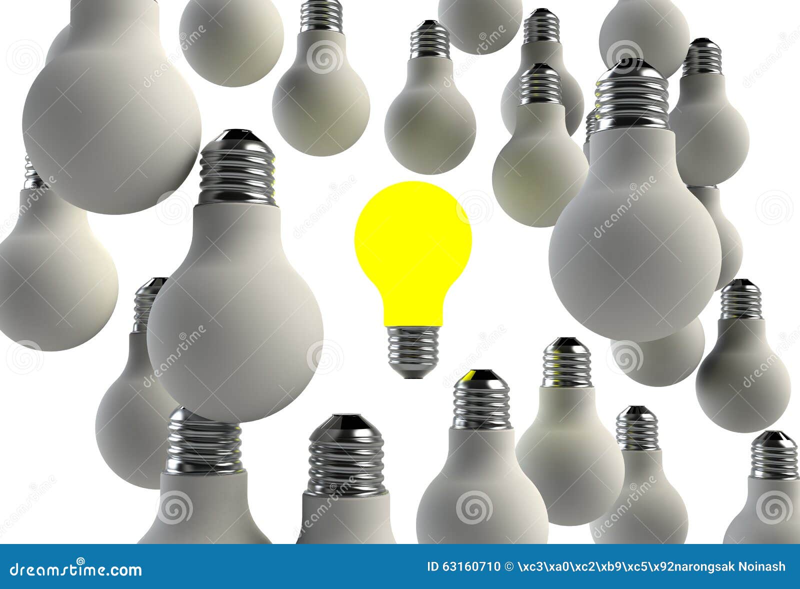 Glowing light bulb stock illustration. Illustration of bulb - 63160710