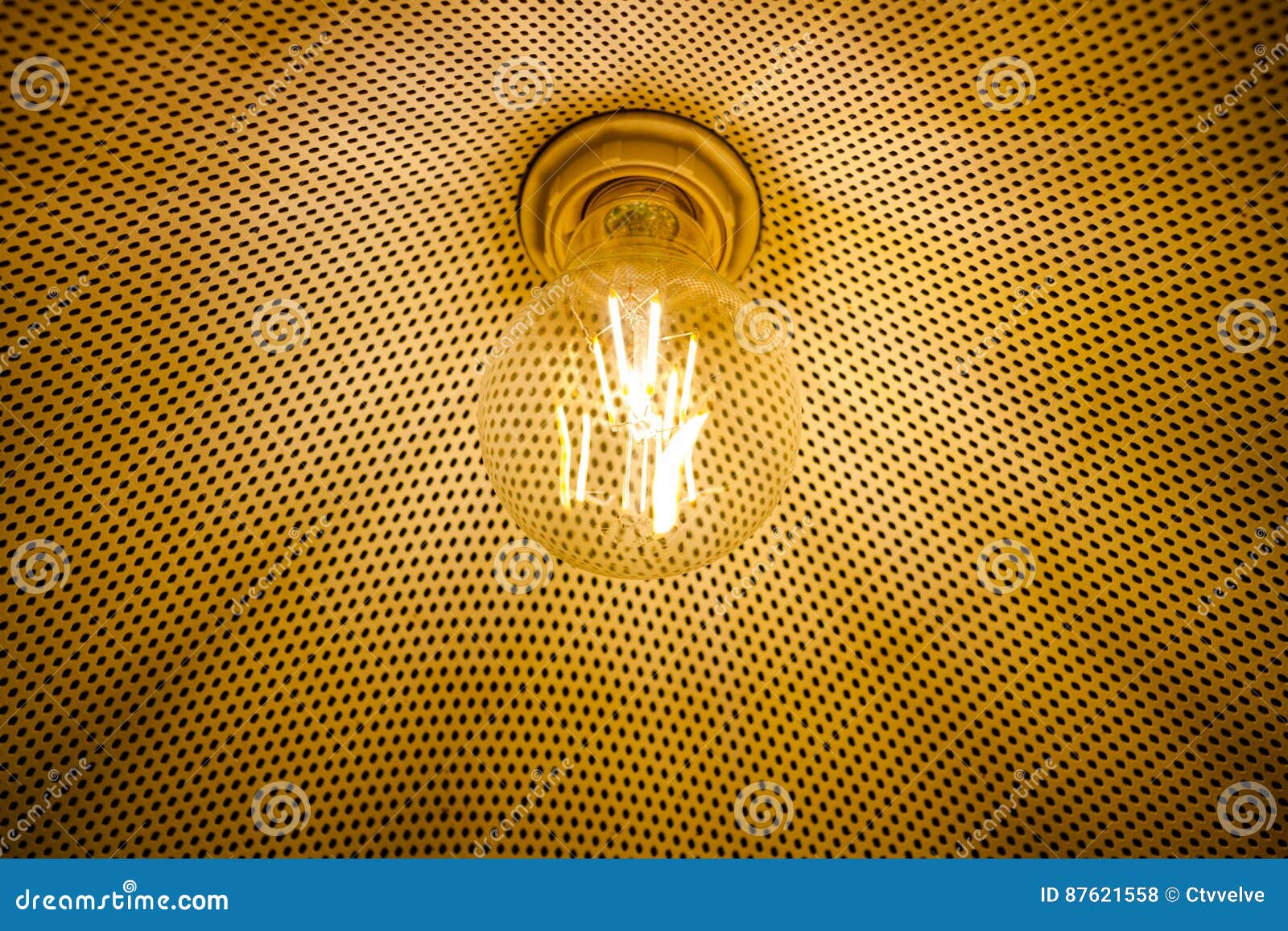 Glowing light bulb stock photo. Image of bright, background - 87621558