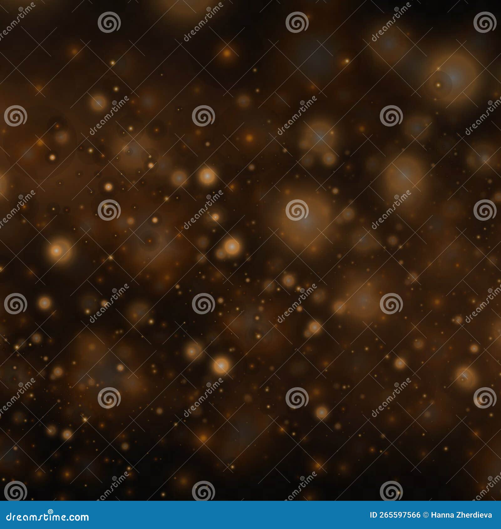 Glowing Light Effect with Lots of Shiny Particles, on a Black Stock ...