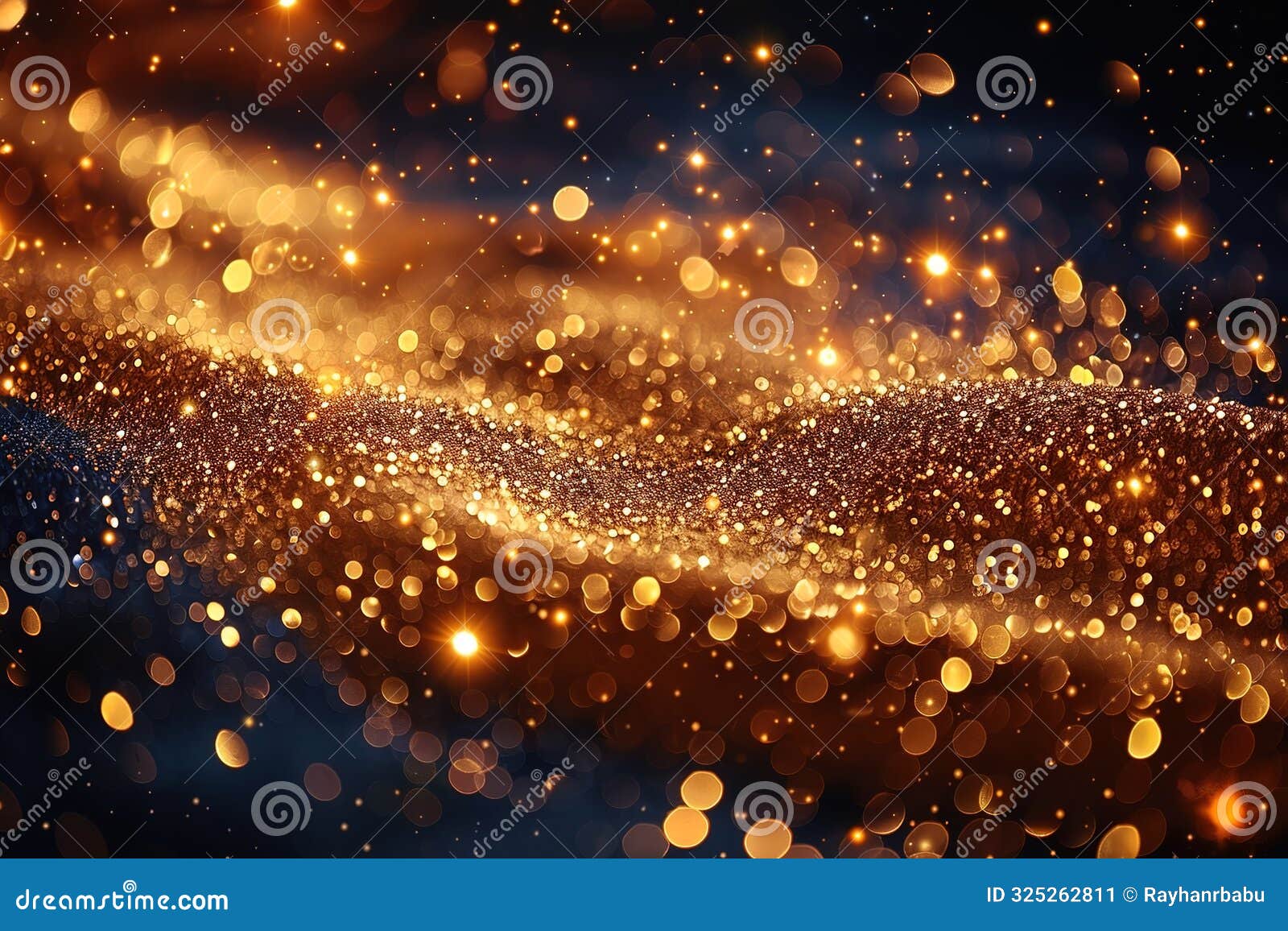 Magical Abstract Light Effects Banner Background Wallpaper Stock Image ...
