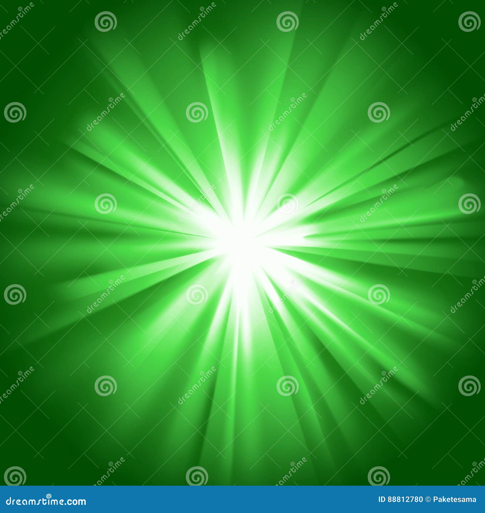Glowing light green burst stock illustration. Illustration of explode ...