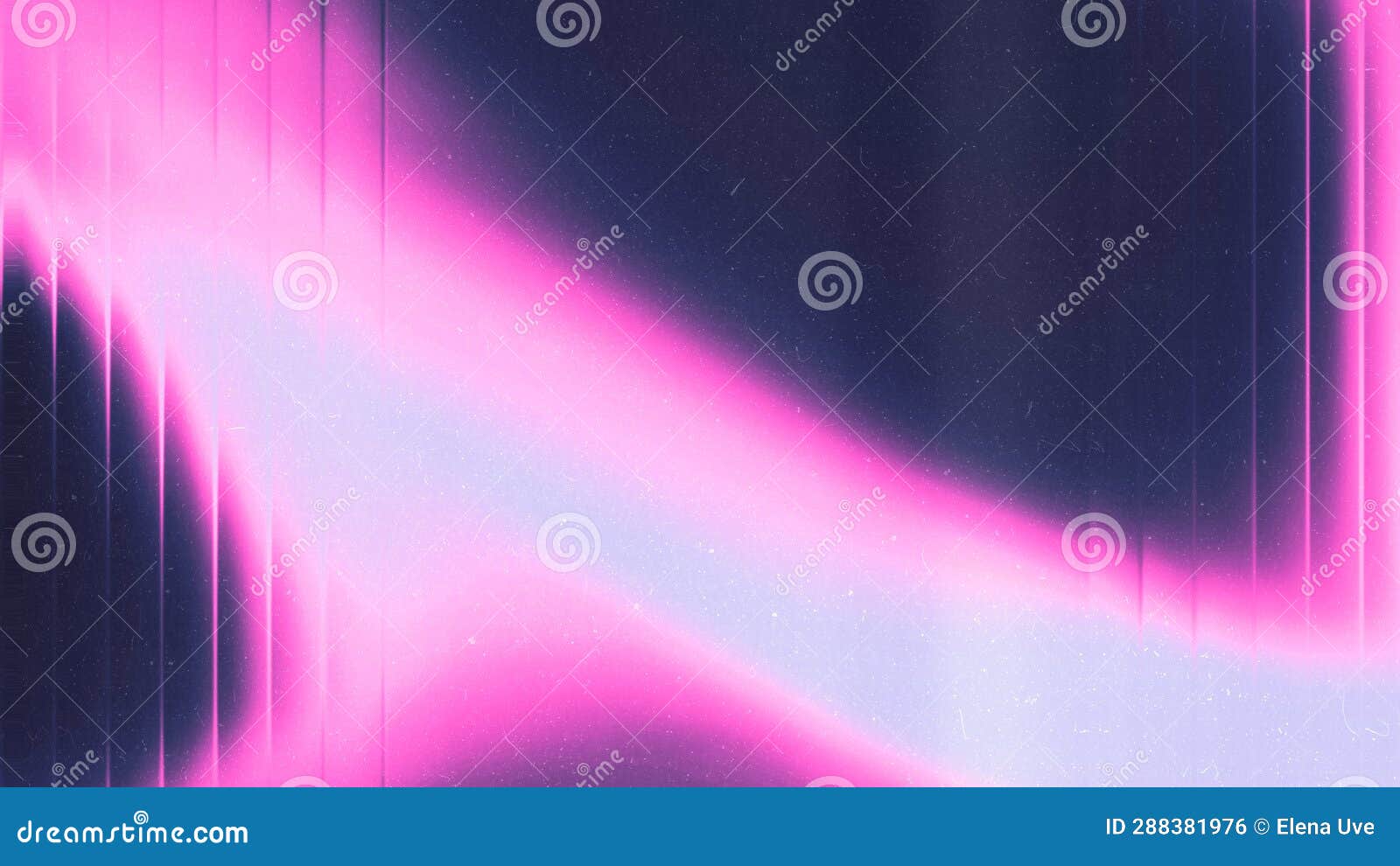 Glowing Light. Large Banner. Stock Photo - Image of holographic, grain ...