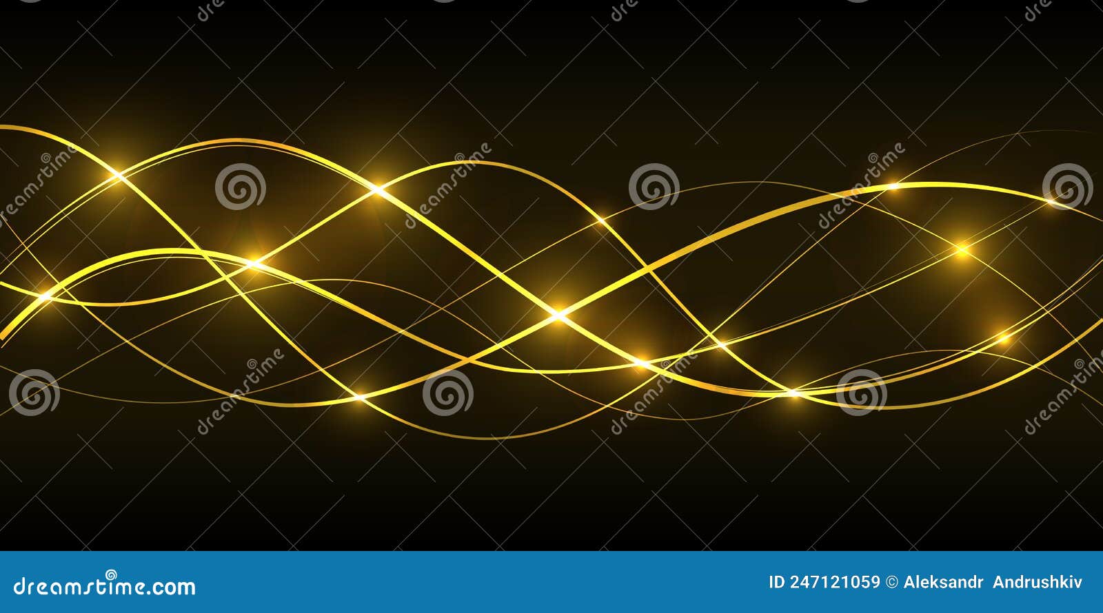 Glowing lines 3 stock vector. Illustration of magic - 247121059