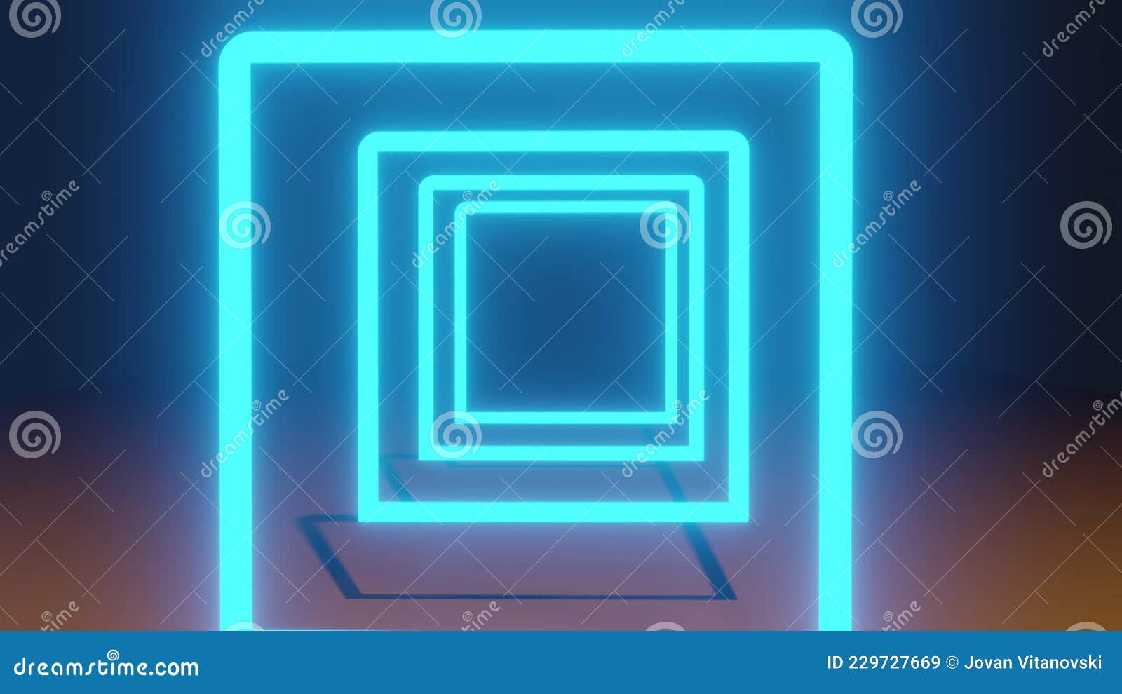Glowing Light Rectangles Animation Stock Video - Video of lighting ...