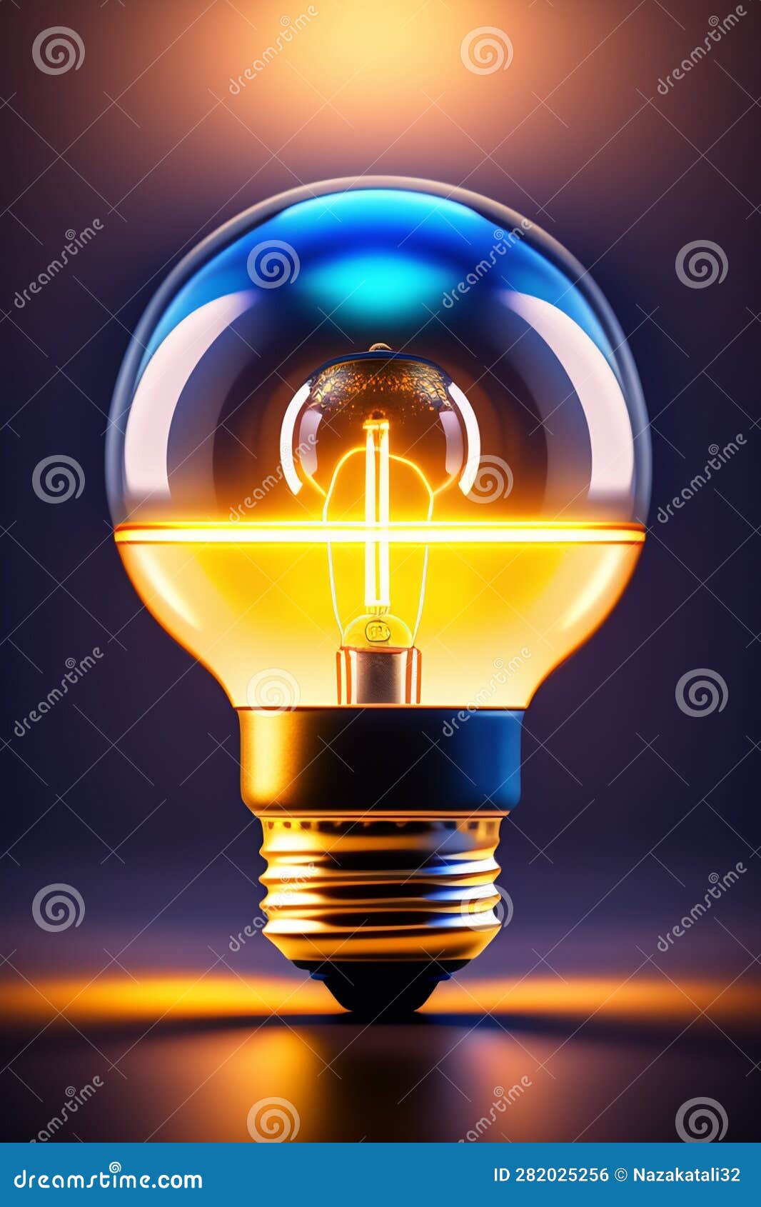 Glowing Lightbulb with Icons for Study, Knowledge, Creative Thinking ...